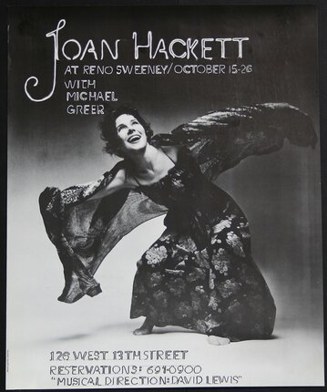 Joan Hackett at Reno Sweeney | Original Vintage Poster | Chisholm ...