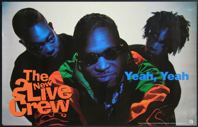 The New 2 Live Crew - Yeah Yeah | Original Vintage Poster | Chisholm ...