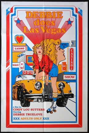Debbie Does Las Vegas | Original Vintage Poster | Chisholm Larsson Gallery