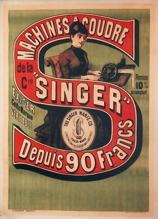 Singer (1) | Original Vintage Poster | Chisholm Larsson Gallery