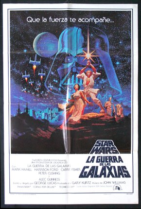Star Wars - La Guerra de las Galaxias | Original Vintage Poster | Chisholm Larsson Gallery