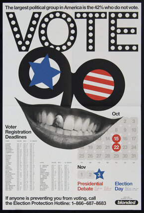 Vote Vintage Poster
