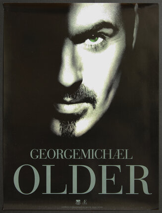 George Michael - Older | Original Vintage Poster | Chisholm Larsson Gallery