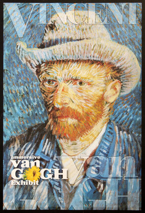 Vincent Van Gogh - Immersive Van Gogh Exhibit | Original Vintage Poster ...