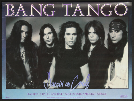 Bang Tango - Dancing On Coals | Original Vintage Poster | Chisholm ...