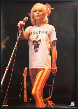 Debbie Harry (Deborah Harry) - Blondie (in Doctor X Tee Shirt) | Original Vintage Poster ...