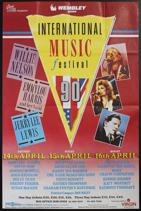 International Music Festival 90 - Wembley Arena | Original Vintage ...