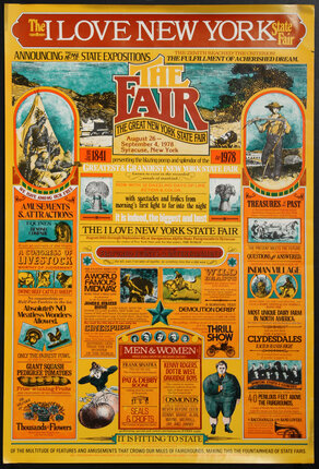 Vintage State Fair Poster