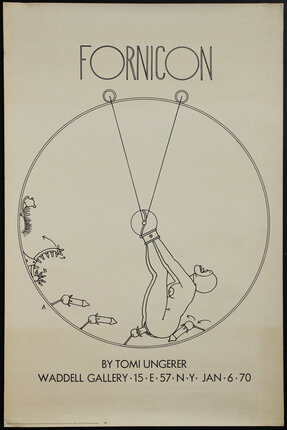Fornicon by Tomi Ungerer - Waddell Gallery NY 1970 | Original Vintage ...