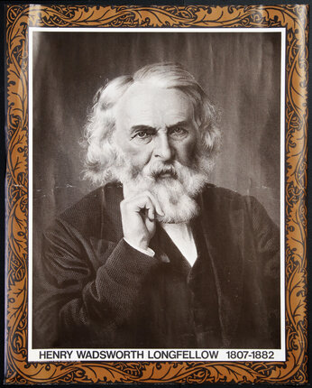Henry Wadsworth Longfellow 1807 - 1882 | Original Vintage Poster ...