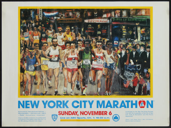 Vintage Marathon Poster