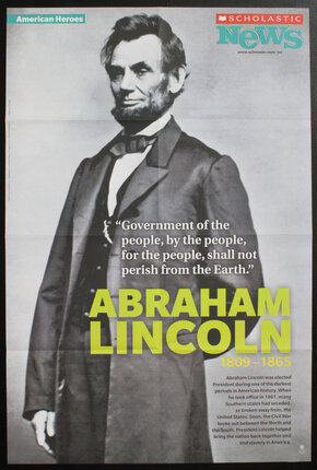 Abraham Lincoln - American Heroes - Scholastic News | Original Vintage ...