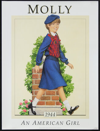 An American Girl - Molly 1944 | Original Vintage Poster | Chisholm ...