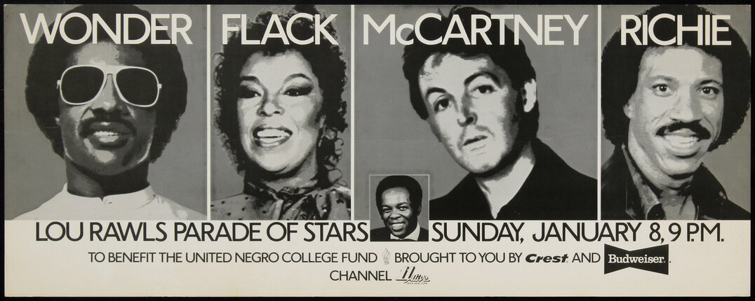 Lou Rawls Parade of Stars Telethon (Wonder, Flack, McCartney, Richie ...
