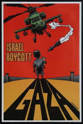 Israel Boycott - Israel / Gaza | Original Vintage Poster | Chisholm ...