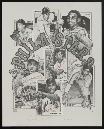 Philadelphia Stars Negro League - Hand-signed and Numbered Edition ...