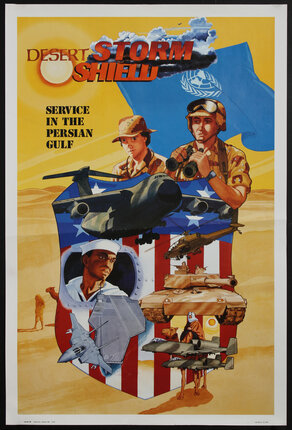 Desert Storm / Desert Shield Service in the Persian Gulf | Original ...
