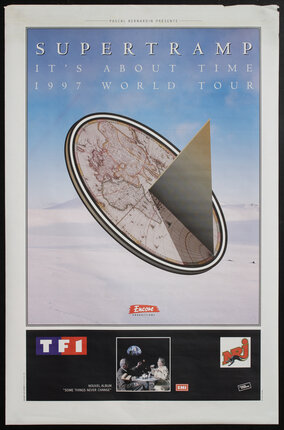 Supertramp It's About Time 1997 World Tour | Original Vintage Poster ...