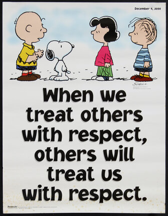 Charlie Brown, Snoopy, Lucy, Linus - Peanuts - When We Treat Others ...