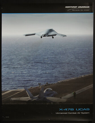 Northrup Gromman - X-47B UCAS Unammned Combat Air System | Original ...