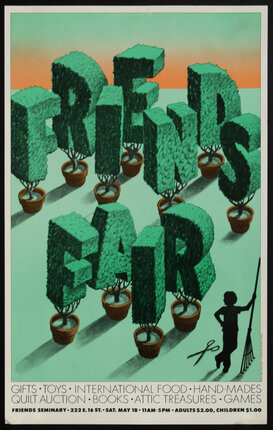 Friends Seminary - Friends Fair (1) | Original Vintage Poster ...