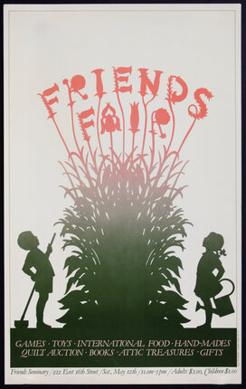 Friends Seminary - Friends Fair (3) | Original Vintage Poster ...
