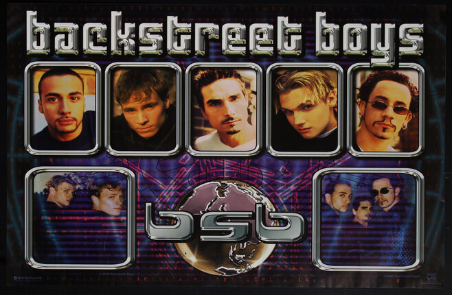 Backstreet Boys (4) | Original Vintage Poster | Chisholm Larsson Gallery