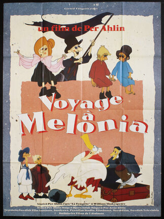 Voyage a Melonia (Resan till Melonia) | Original Vintage Poster ...