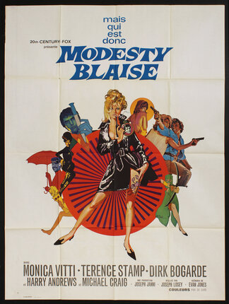 Modesty Blaise (French) | Original Vintage Poster | Chisholm Larsson ...