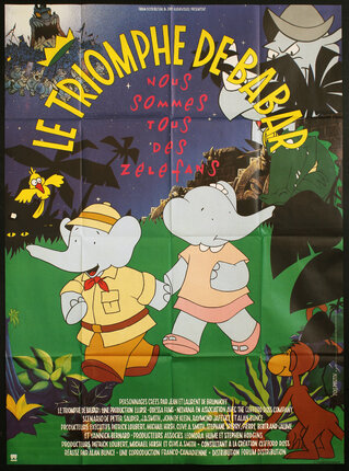 Le Triomphe de Babar (3) | Original Vintage Poster | Chisholm Larsson ...