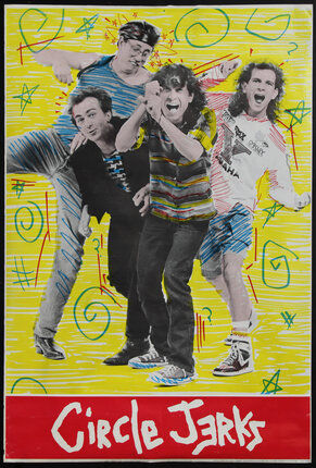 Circle Jerks | Original Vintage Poster | Chisholm Larsson Gallery