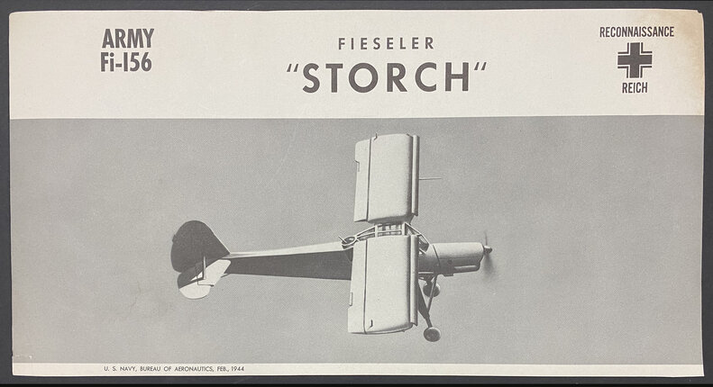 U.S. Naval Aviation Training 27 - Army - Fieseler STORCH ...