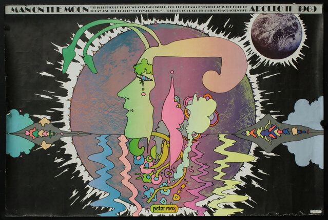 Man on the Moon - Apollo 11 1969 | Original Vintage Poster | Chisholm ...