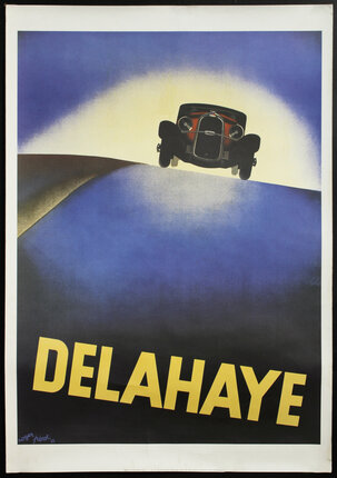 Delahaye (1996 reproduction) | Original Vintage Poster | Chisholm ...