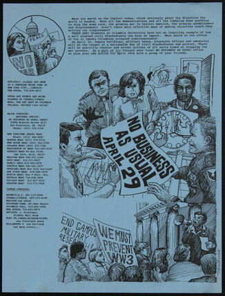 No Business As Usual April 29 - We Must Prevent WW3 - End Campus ...