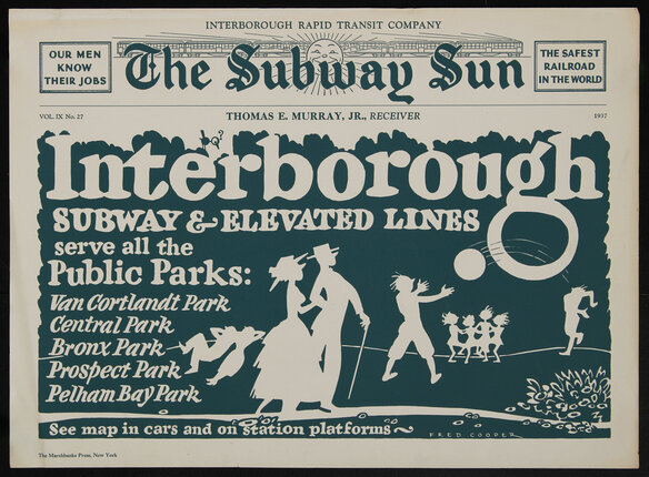 The Subway Sun - Interborough Subway and Elevated Lines Serve all the ...