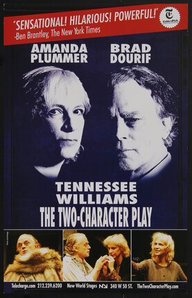 The Two Character Play - New World Stages Theatre NYC | Original ...