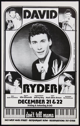 Don't Tell Mama (12) - David Ryder | Original Vintage Poster | Chisholm ...