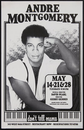 Don't Tell Mama (15) - Andre Montgomery | Original Vintage Poster ...