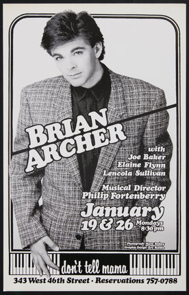 Don't Tell Mama (32) - Brian Archer | Original Vintage Poster | Chisholm Larsson Gallery