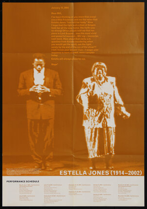 Bill T. Jones / Arnie Zane & Company (6) Estella Jones | Original ...