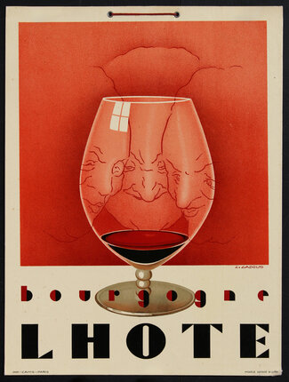 Bourgogne L'Hote | Original Vintage Poster | Chisholm Larsson Gallery
