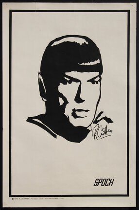 SPOCK (Star Trek) | Original Vintage Poster | Chisholm Larsson Gallery