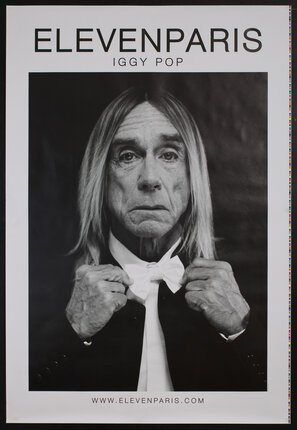 Eleven Paris - Iggy Pop | Original Vintage Poster | Chisholm Larsson ...
