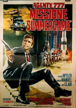 Agente 777 Missione Summergame | Original Vintage Poster | Chisholm ...