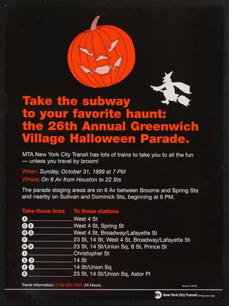 Take the Subway to Your Favorite Haunt: The 26th Annual Greenwich ...