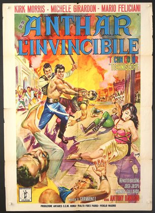 Anthar l'Invincibile | Original Vintage Poster | Chisholm Larsson Gallery