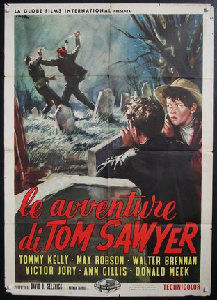 Poster Do Filme Tom Sawyer The Adventures Of Tom Sawyer (Les Aventures