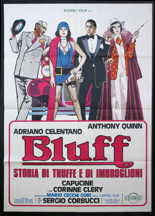 Bluff Storia di Truffe e di Imbroglioni | Original Vintage Poster ...