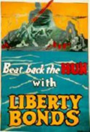 Beat Back the Hun with Liberty Bonds | Original Vintage Poster ...